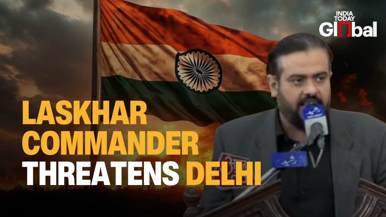 Lashkar Commander Threatens Delhi From Lahore Stage, Exposes Pakistan’s ...