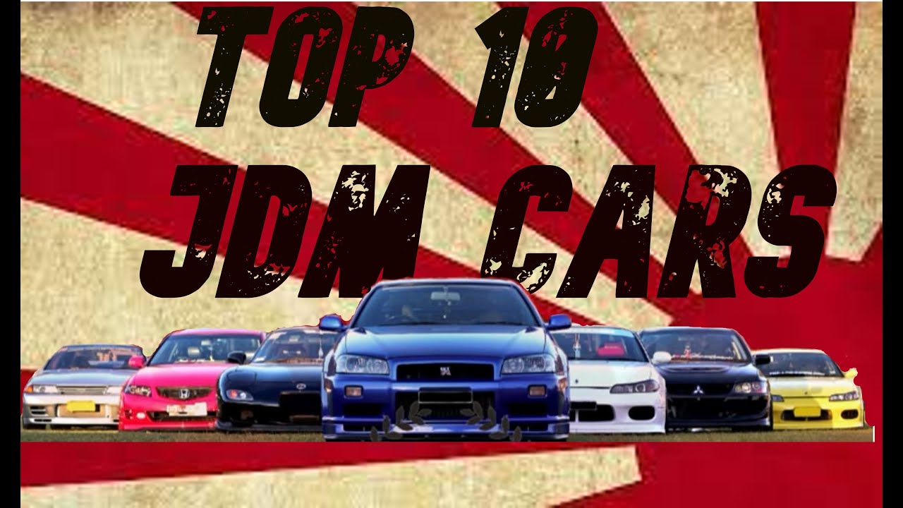 TOP 10 AUTOS DE LA CULTURA JDM DE LOS 90' - YouTube