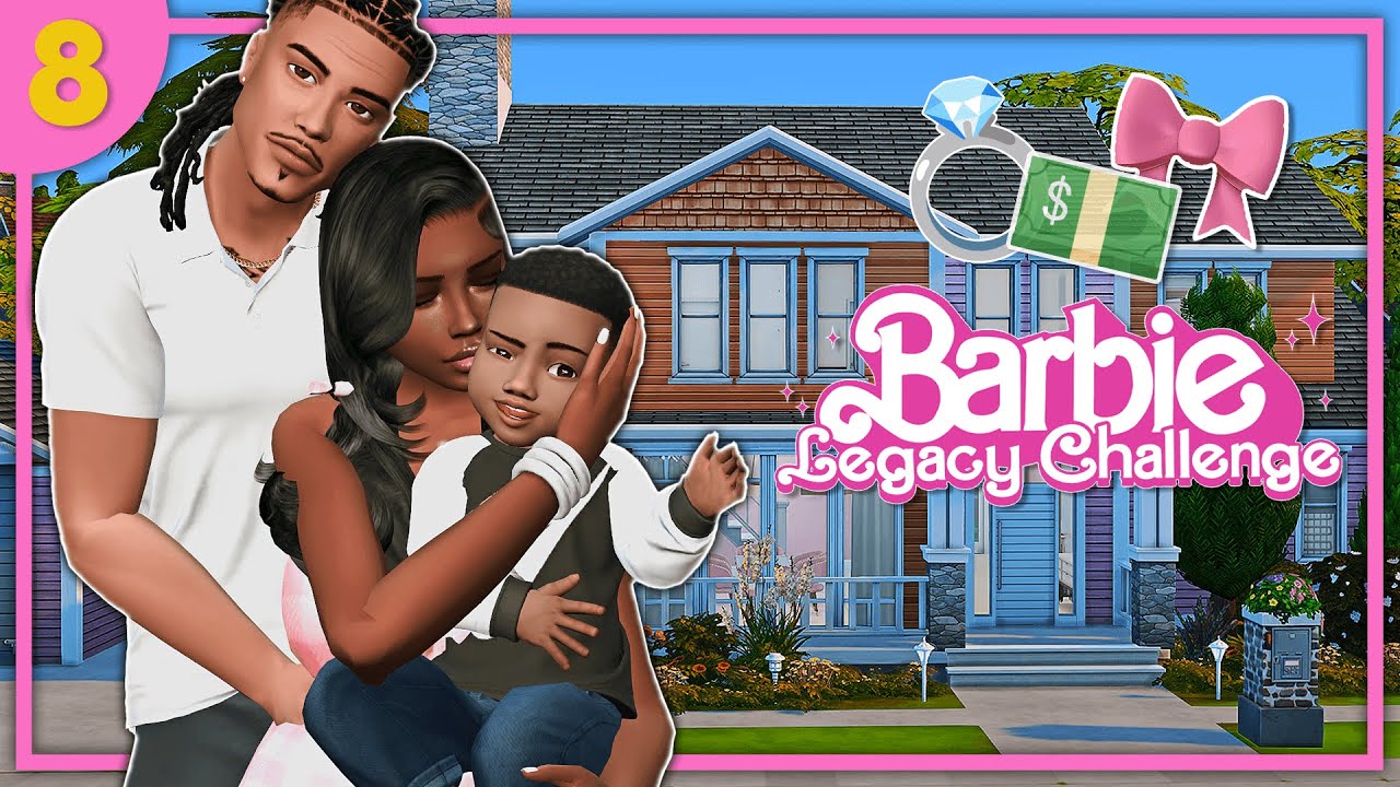 Barbie's DREAMHOUSE 🏠🔑| 🩷 Barbie Legacy Challenge - EP.8 (Gen 1 ...