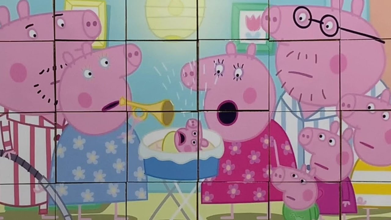 Peppa Pig Sees Mummy Rabbits Baby Bump | Peppa Pig | Puzzle for kids ...