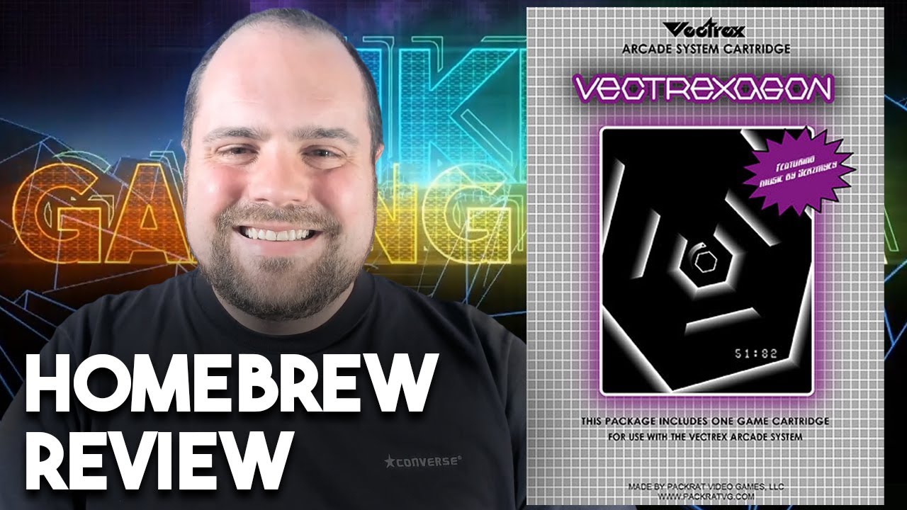 Vectrexagon for Vectrex - MGG Homebrew Review - YouTube