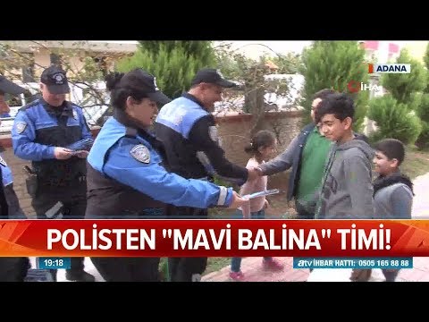 Polisten mavi balina timi! - Atv Haber 31 Ocak 2019