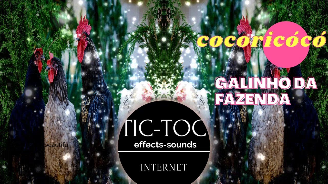 TIC_TOC internet effects-sounds GALINHO DA FAZENDA Cocoricócó-Korea ...