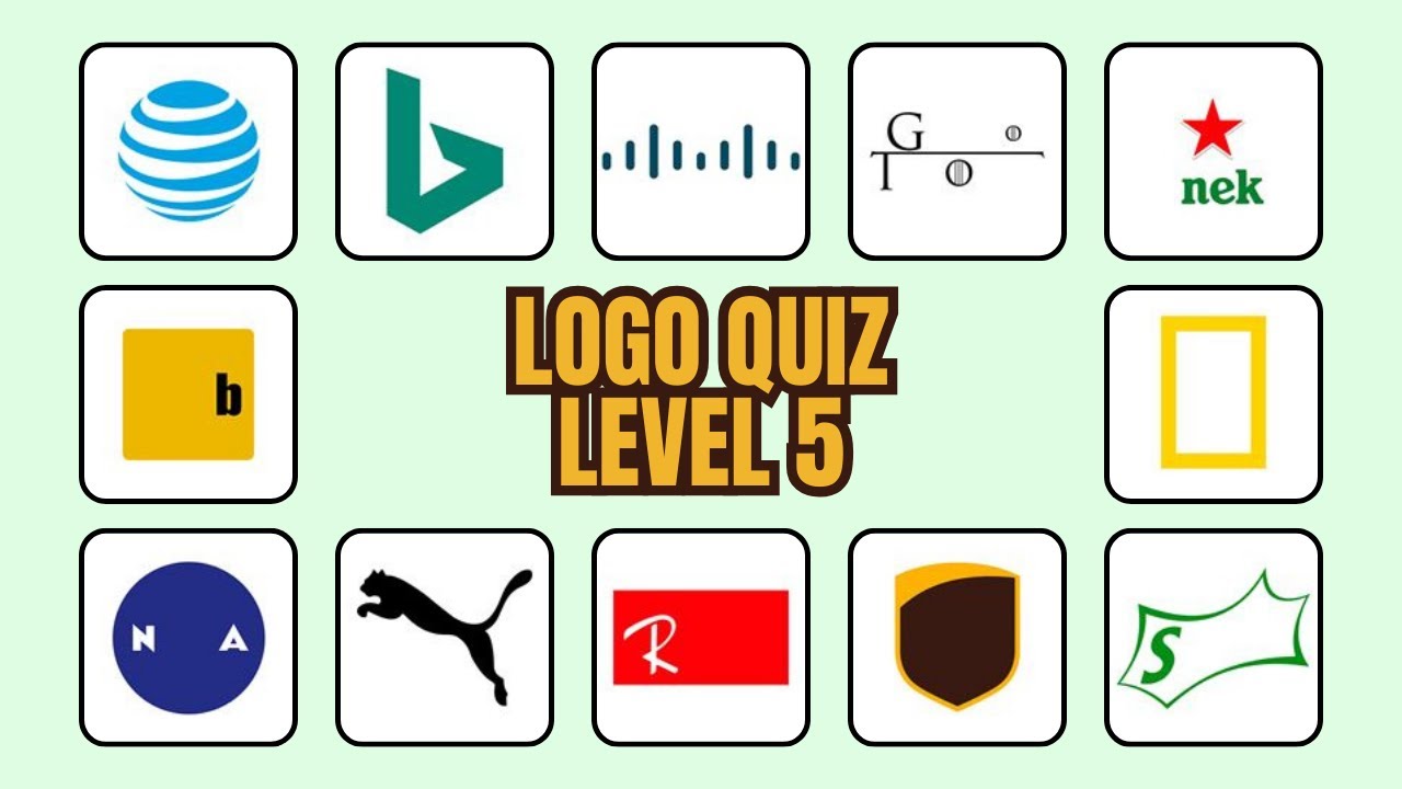 Logo Quiz Level 5 | Quiz | Logo Quiz | Brainiac Quizzer - YouTube