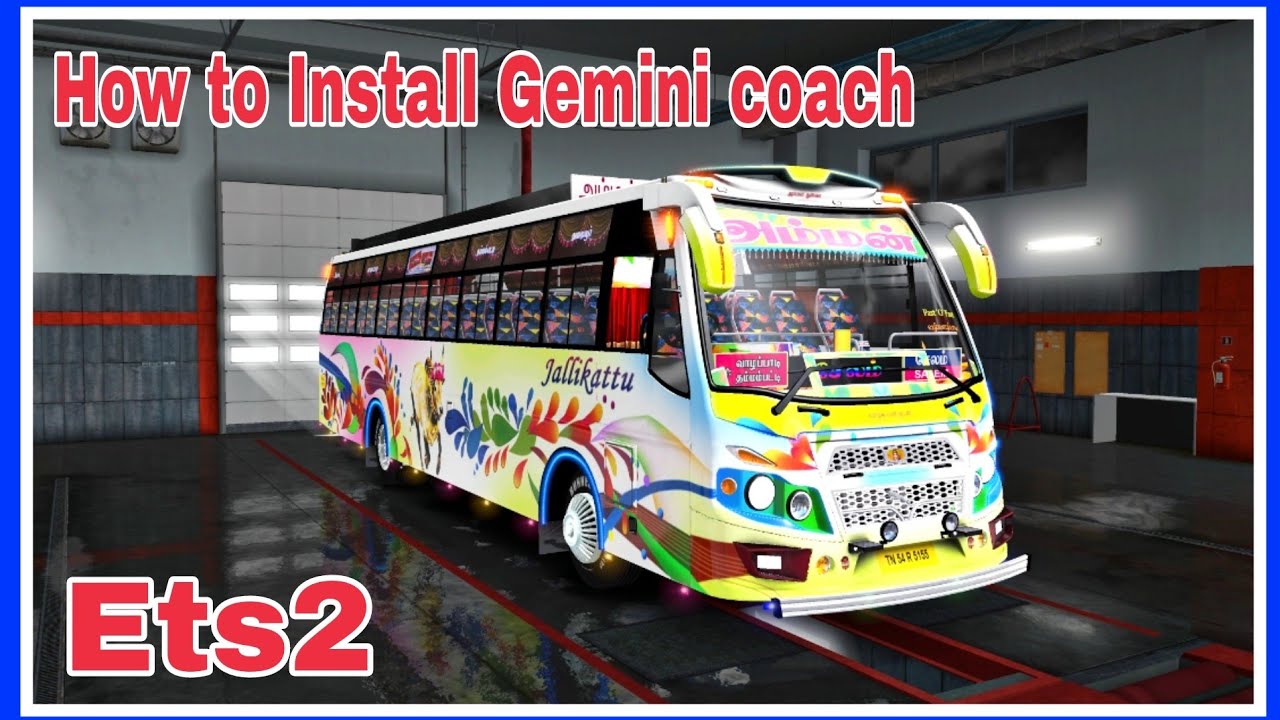 How to Install Gemini coach bus ets2 | SMJ Gaming - YouTube
