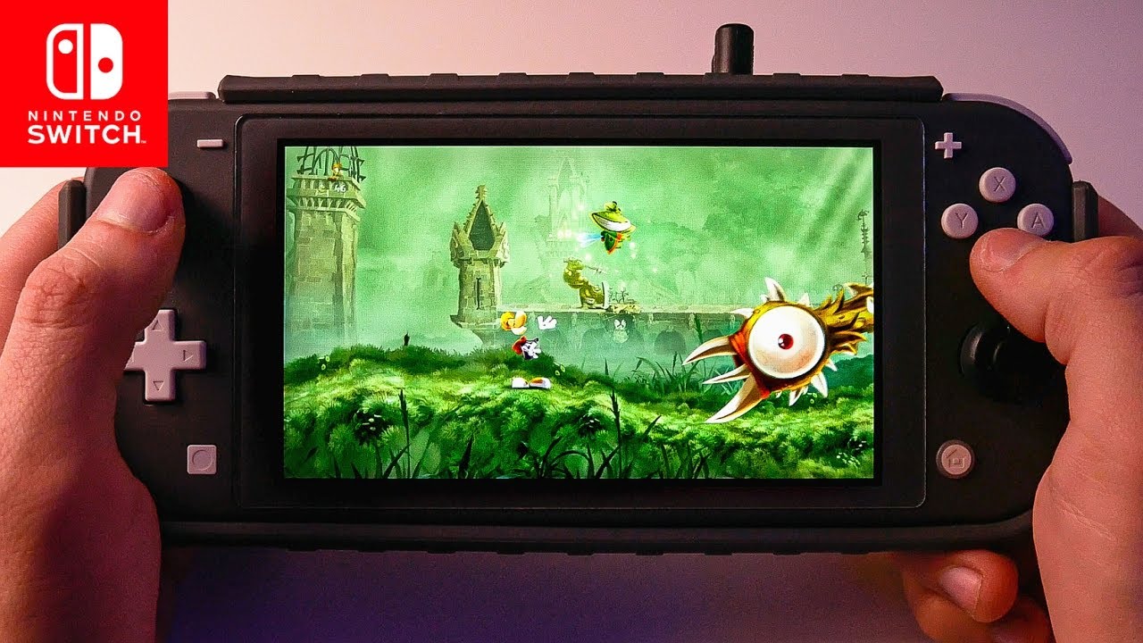 Rayman Legends Nintendo Switch Lite GAMEPLAY - YouTube