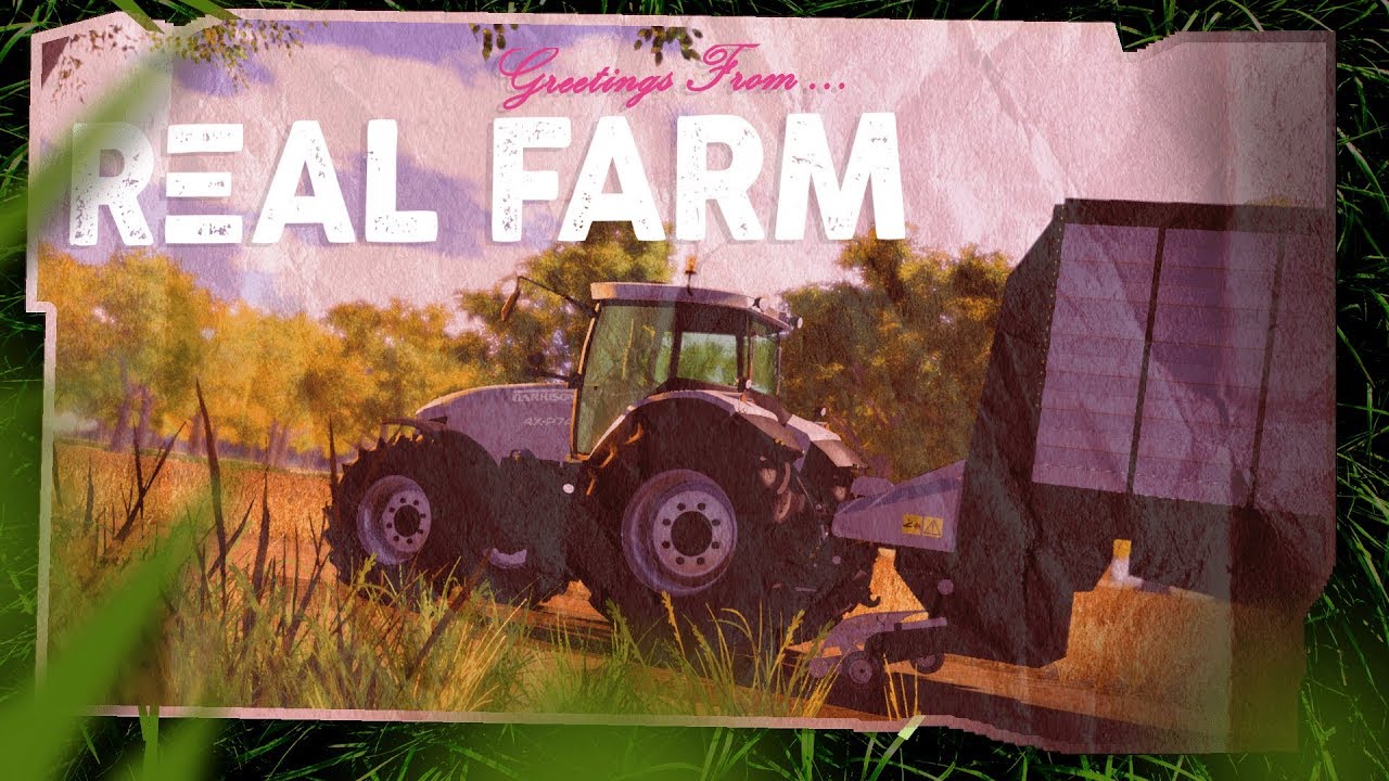 MY SUMMER TRACTOR!? | Real Farm - Part 1 | Let's Play Real Farm ...