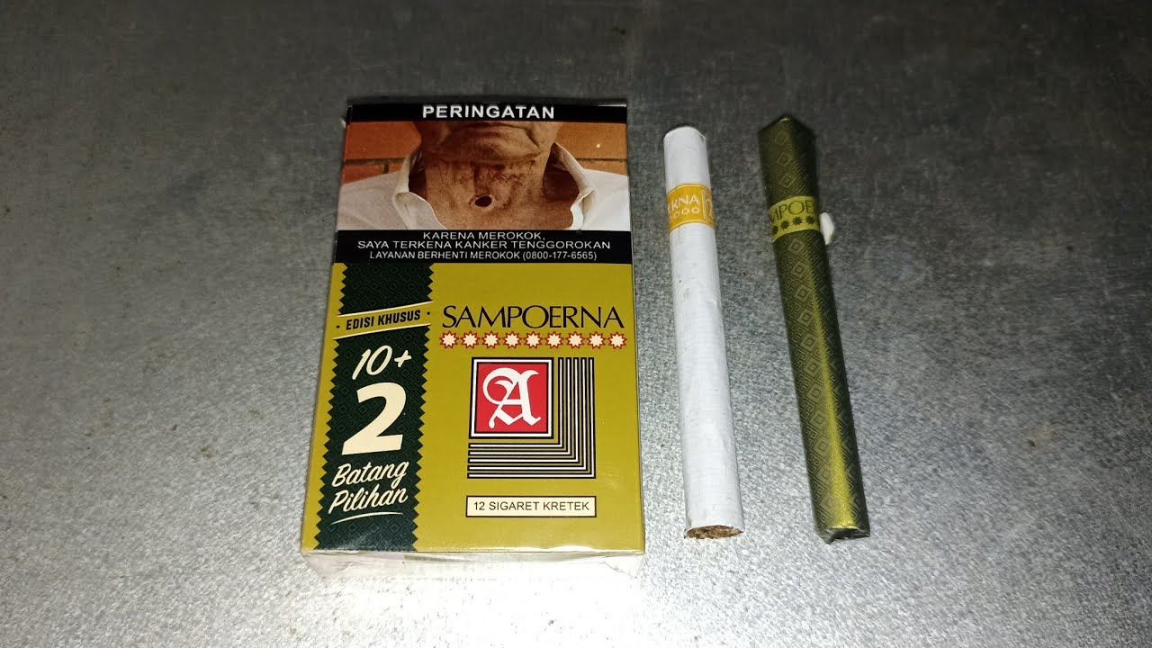 REVIEW ROKOK SAMPOERNA HIJAU | Rokok Kretek Nyampleng Poll - YouTube