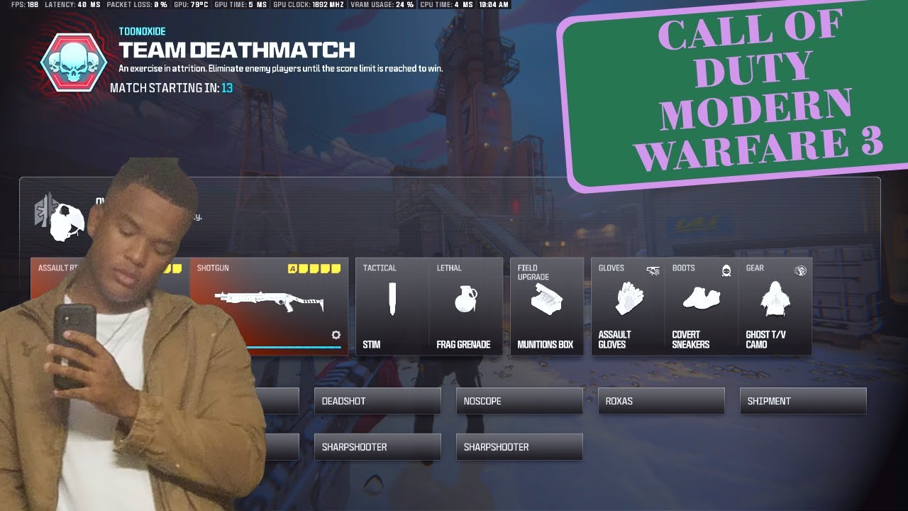 VonKuno rebuilding the gaming clan xGCx/God's Champions (CALL OF DUTY: Modern warfare 3 TDM ...