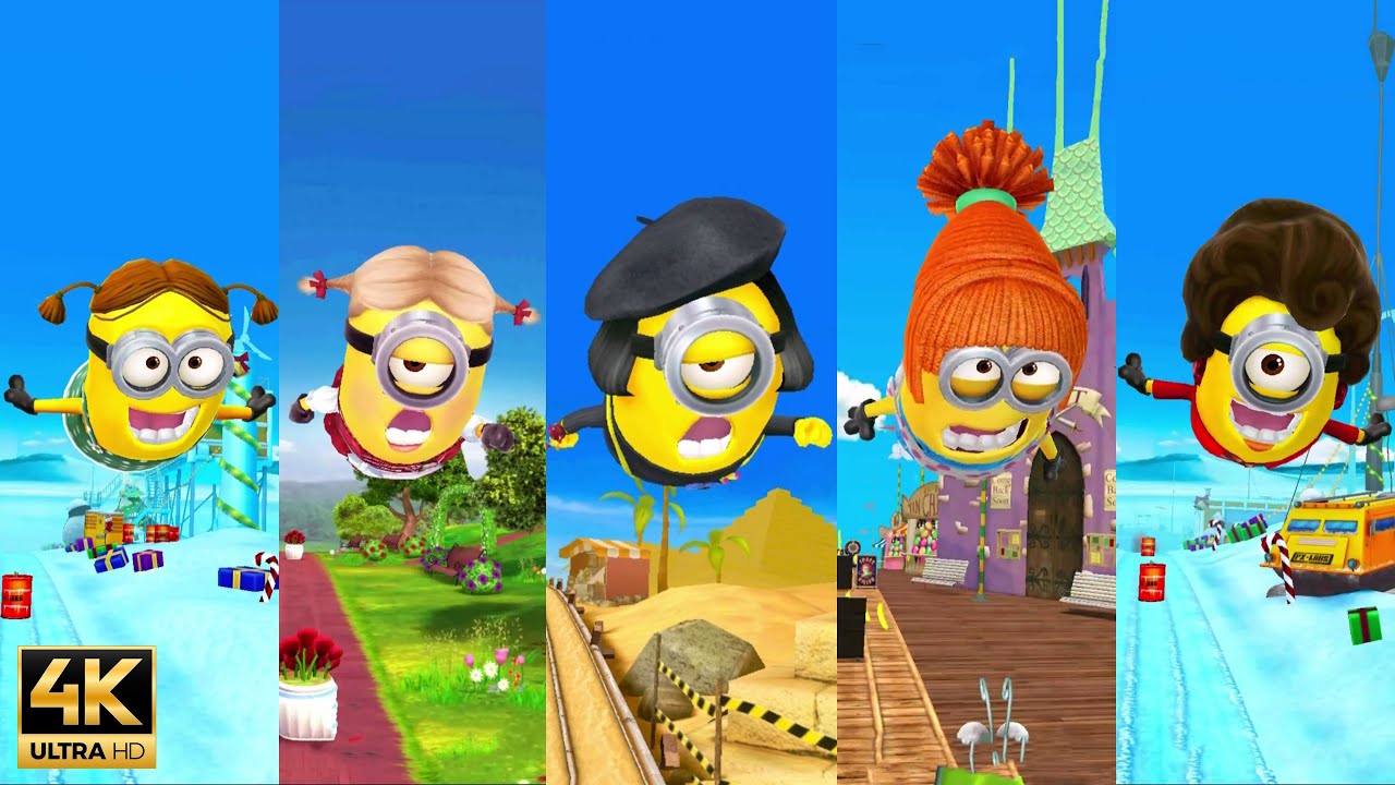 Minion Rush Race - Minions Rush Couturier Stuart Vs Ice Tober Vs Lucy ...
