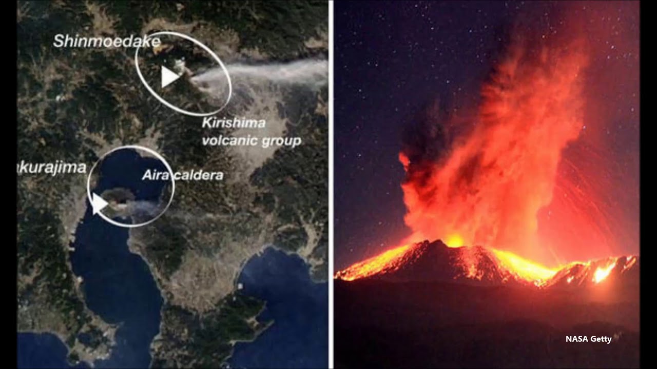 Japan Volcano ERUPTION: Mount Shinmoedake ‘Connected by MAGMA’ to 2nd ...