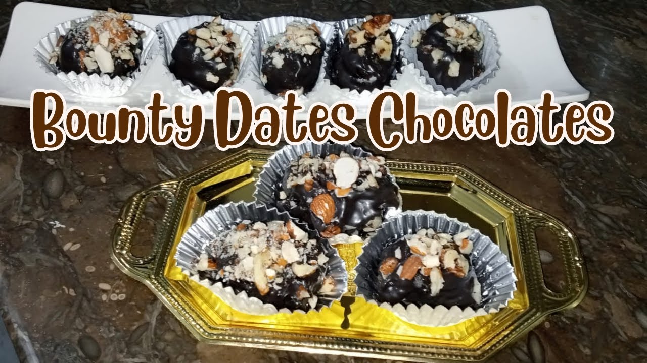 Special Chocolate Covered Stuffed Dates Iftar Special Ramadan Recipe ...