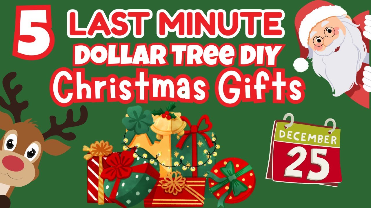 Cheap Christmas Gift Ideas! 💰 5 Easy DIY Gifts Anyone Will Love - YouTube