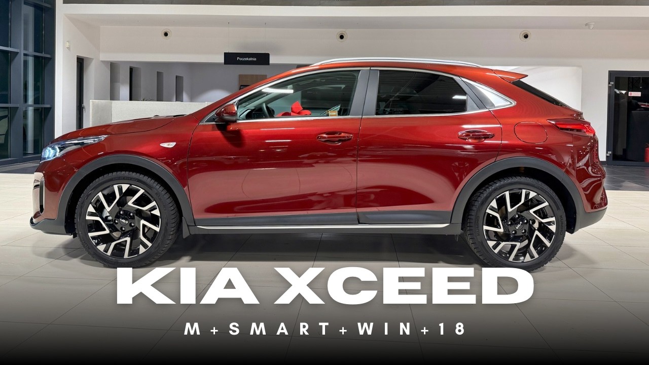 Kia XCEED 2026 [1.6 T-GDI 150KM 7DCT] wersja M+SMART+WIN+A18 w kolorze Magma Red | Prezentacja ...