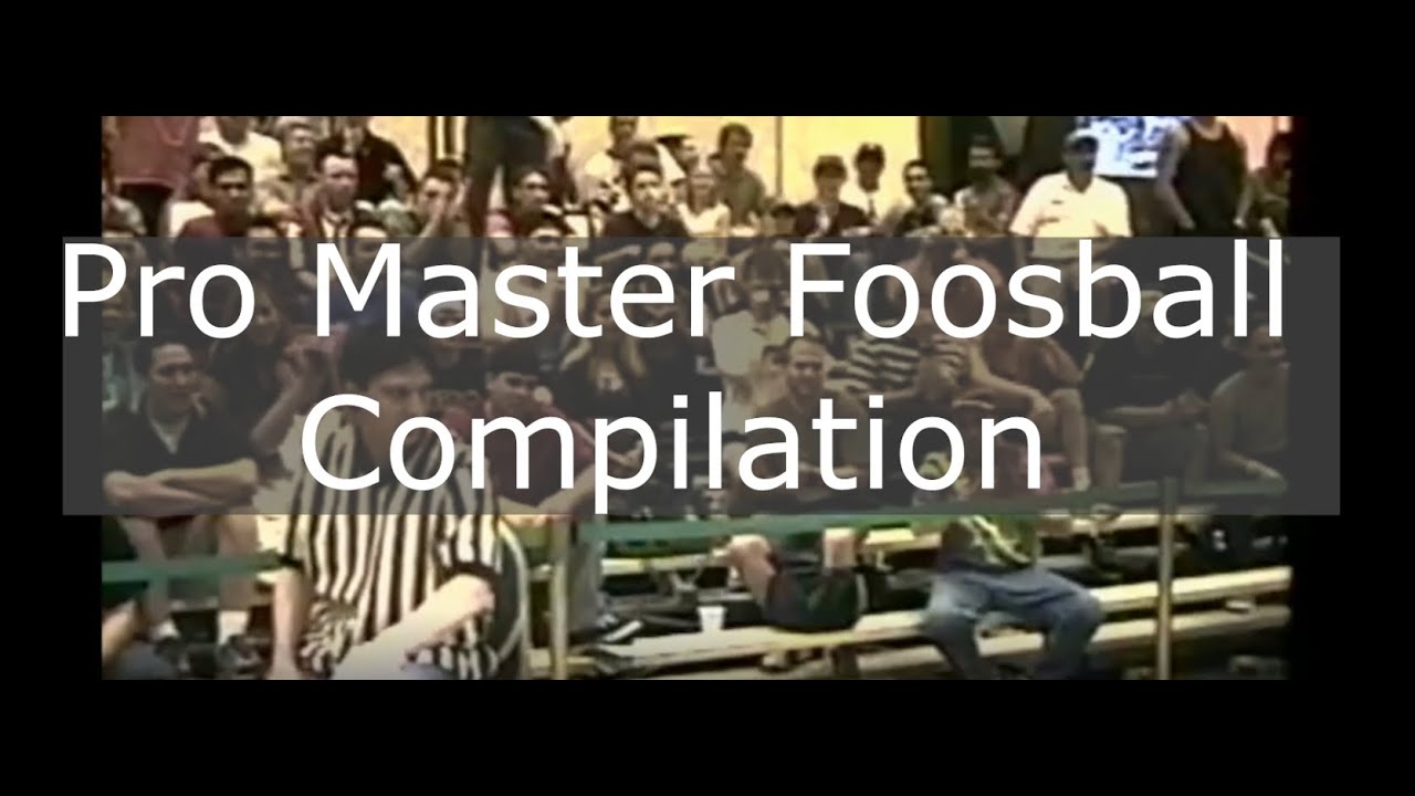 Pro Master Foosball Compilation | Tony, Billy, Ryan, Brandon, and more ...