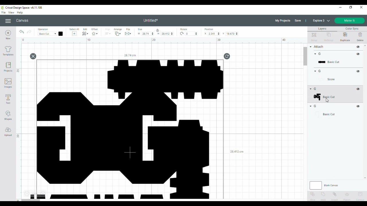 how can I score in cricut design space - YouTube