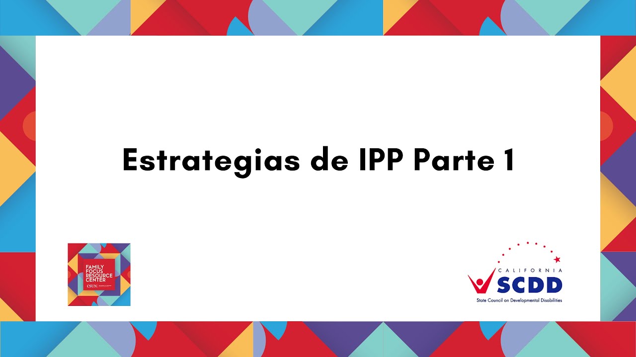Estrategias de IPP Parte 1 - YouTube