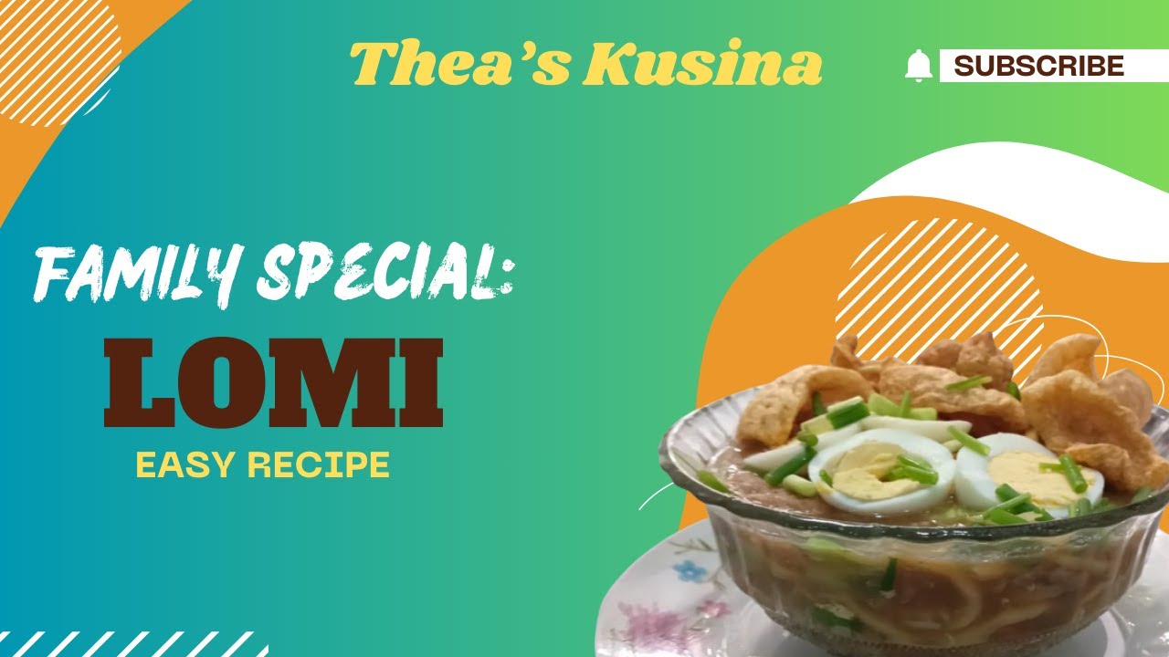 Lomi Easy Recipe - YouTube