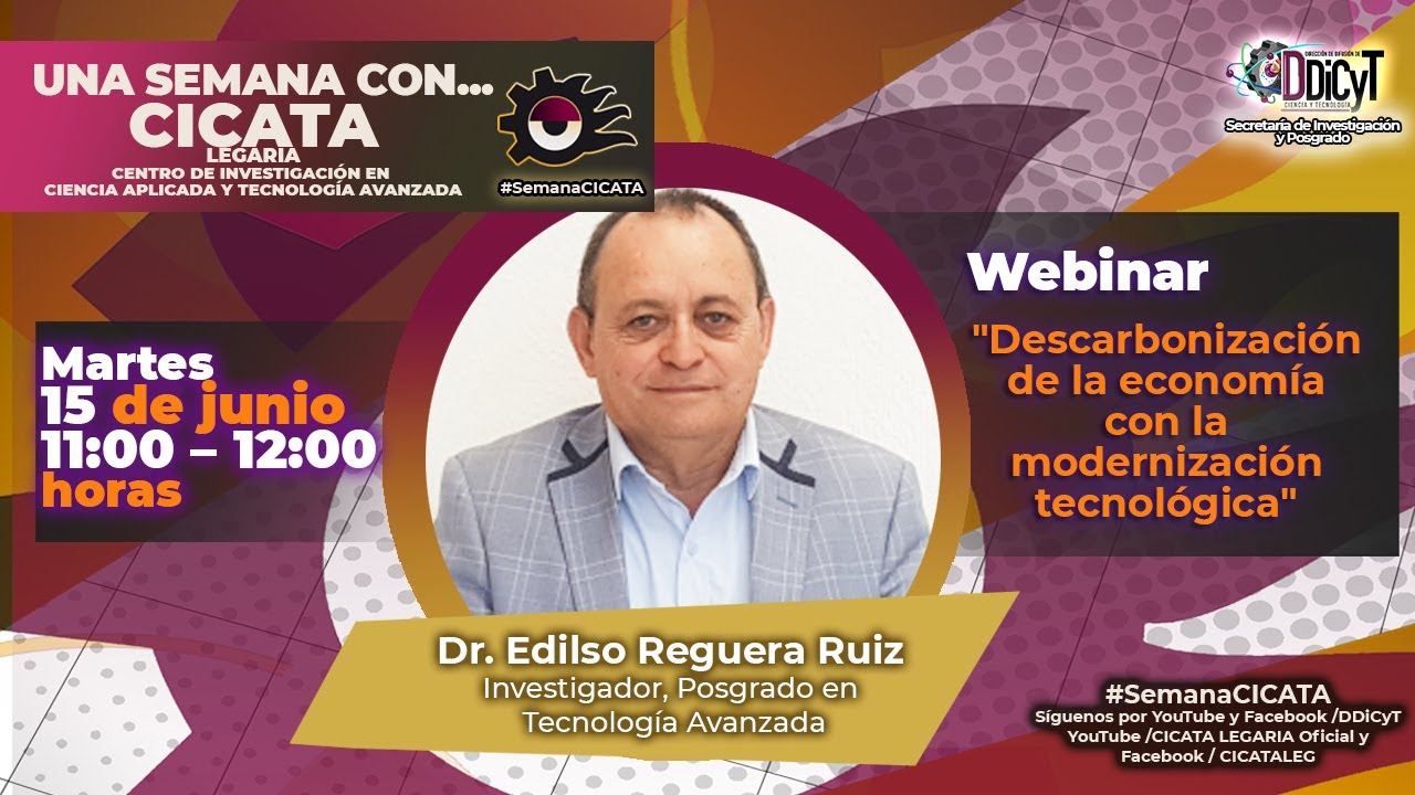 Descarbonización de la economía con la modernización tecnológica- Dr ...