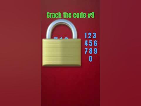 Crack the code #9 - YouTube