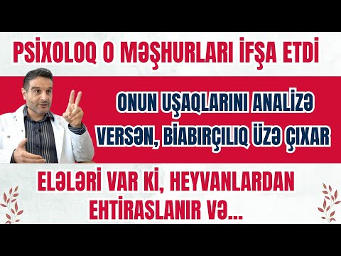 PSİXOLOQ MƏŞHURLARIN BİABIRÇI SİRLƏRİNİ ÜZƏ ÇIXARDI - ŞOK GERÇƏKLƏR