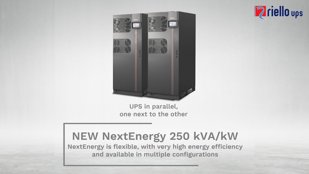 NextEnergy Riello UPS - High efficiency UPS, small footprint and higher ...