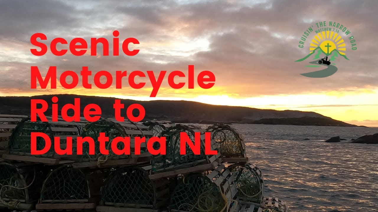 Scenic Motorcycle Ride to Duntara NL. - YouTube