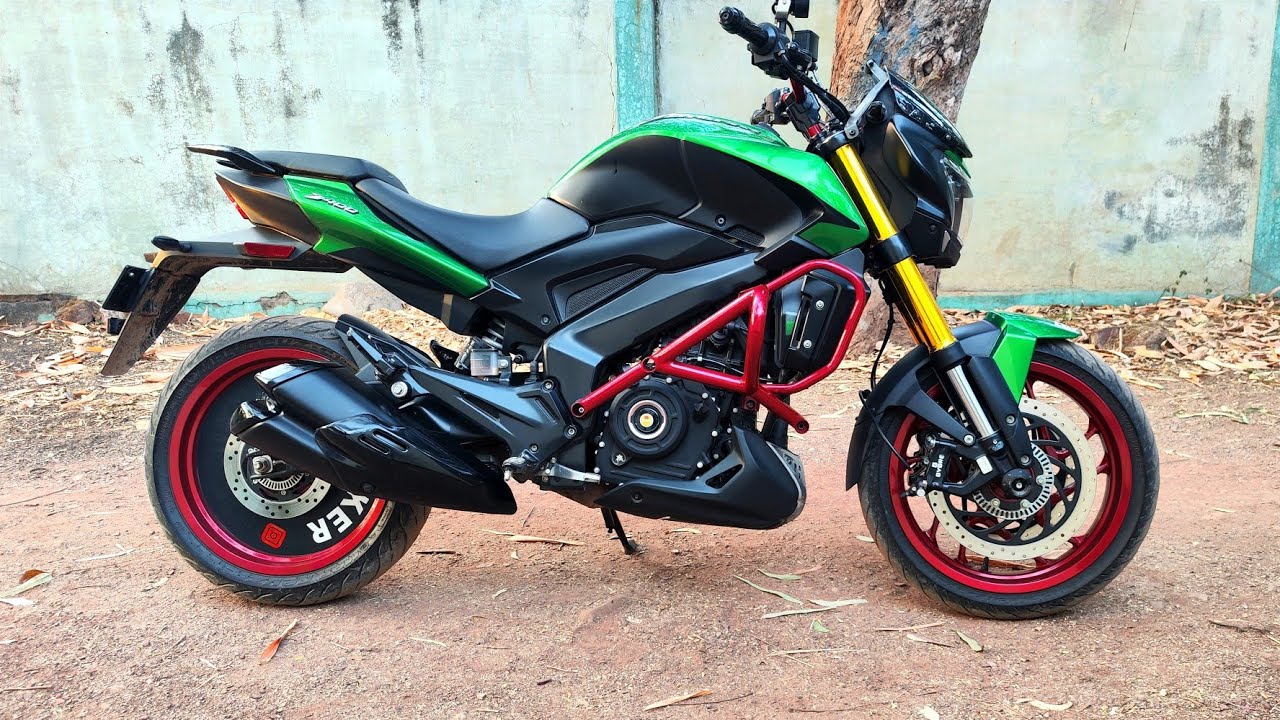 Modified Dominar 400 Stock Crash Guard | Making Crash Guard For Dominar ...