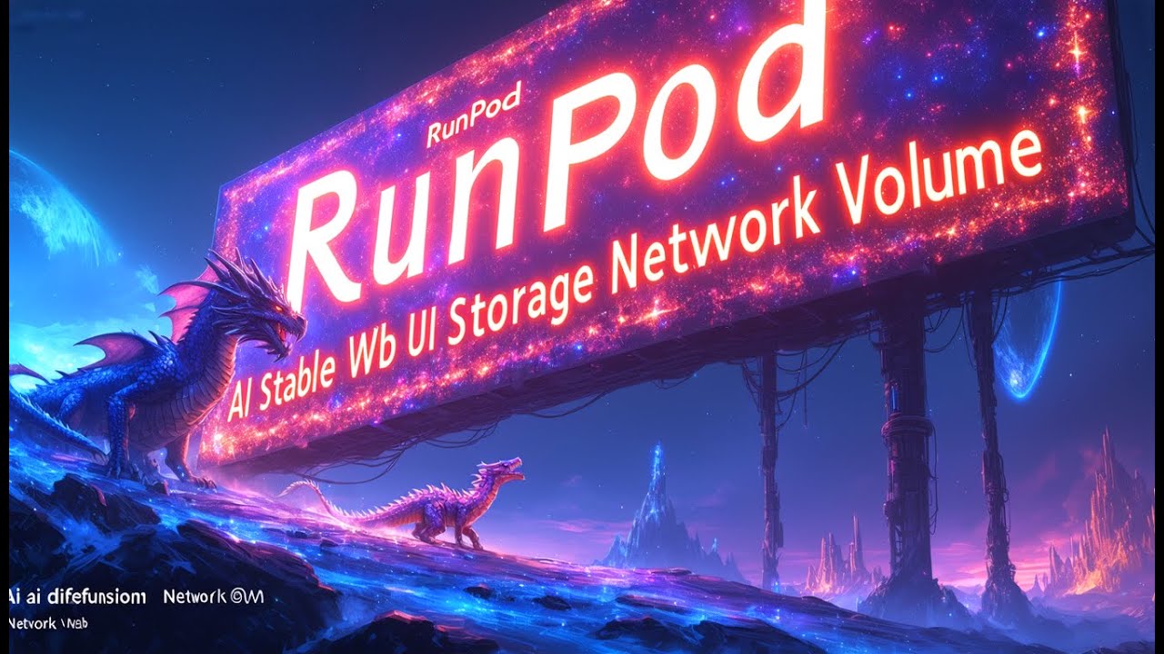 How To Use Storage Network Volume In RunPod & Latest Version Of ...