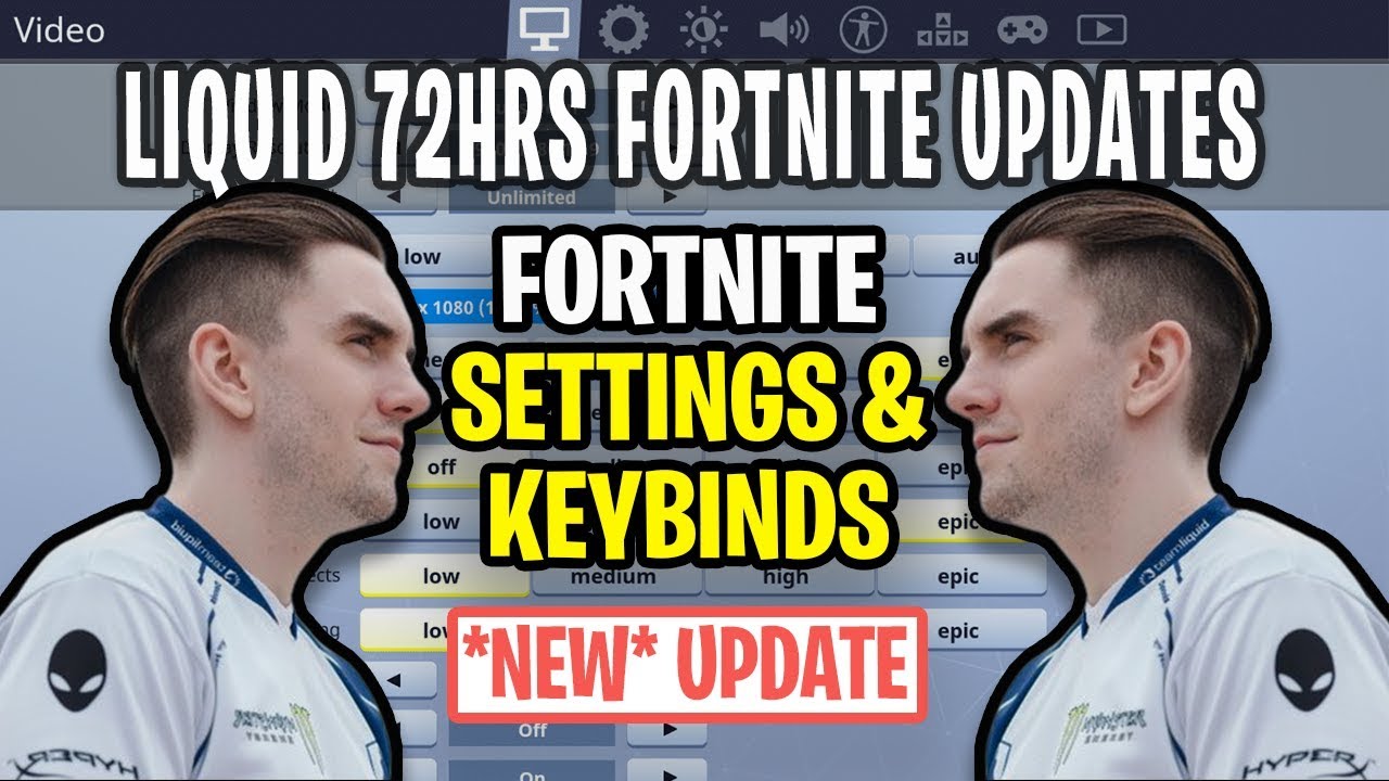 Liquid 72hrs Fortnite Settings, Keybinds, Sensitivity, Gear and Setup ...