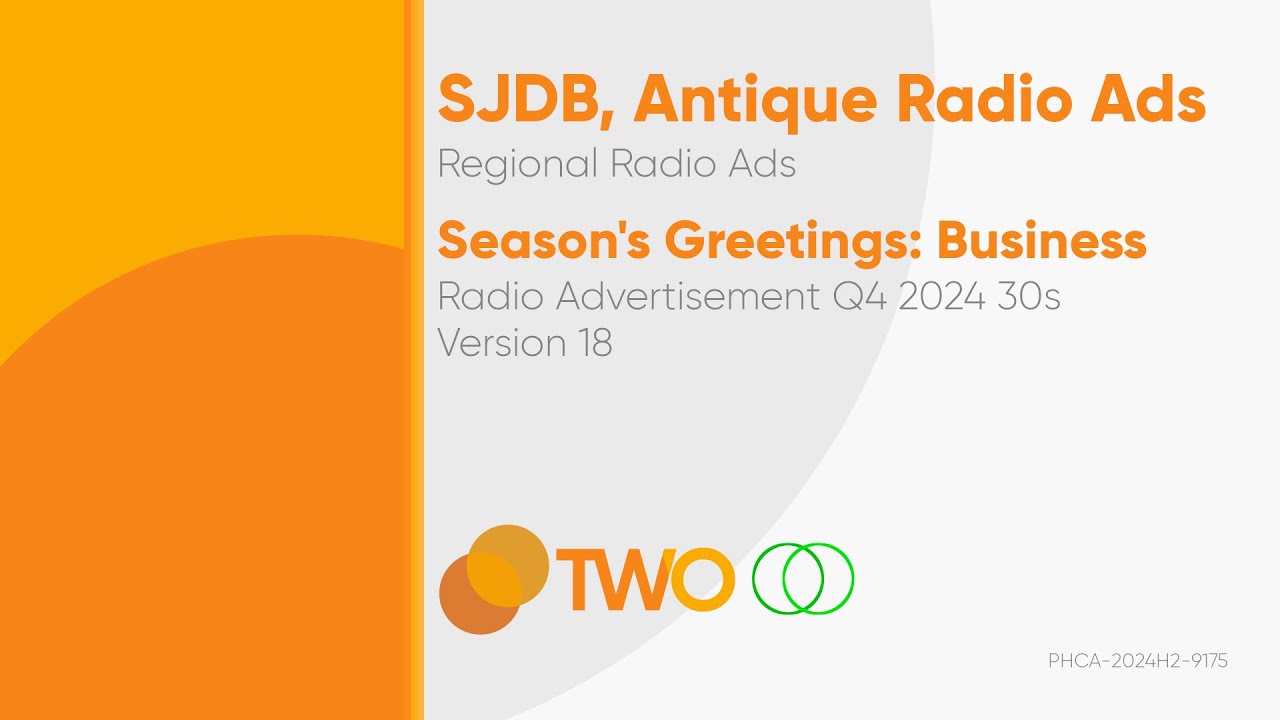 Seasons Greetings from SJDB Businesses 18 Radio Ad Q4 2024 24s (SJDB ...