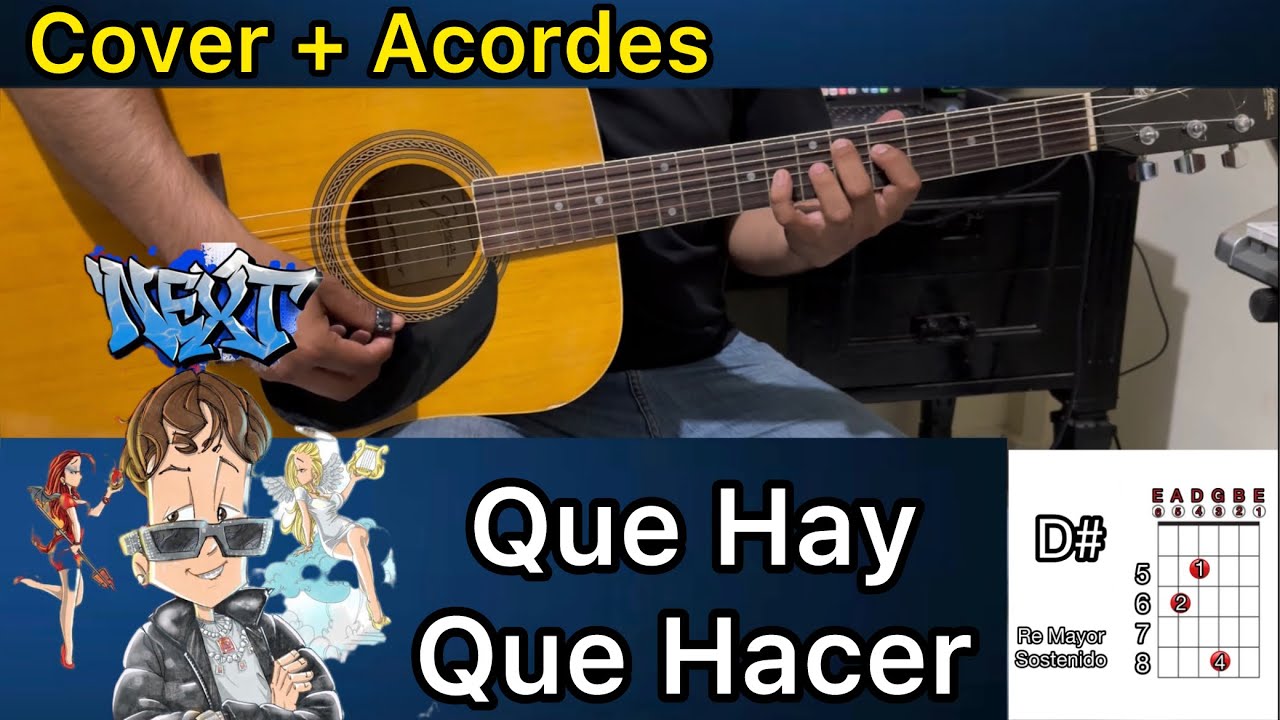 QUE HAY QUE HACER | Xavi | Cover Acordes GUITARRA | Tabs | Buscando ...