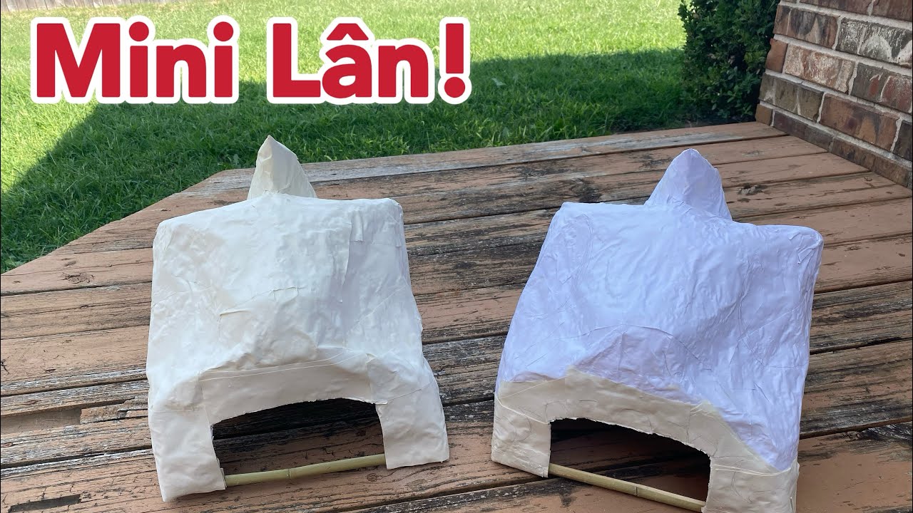 Đầu Lân Mini - Making Kids Lion Head Base | Lion Dance - YouTube