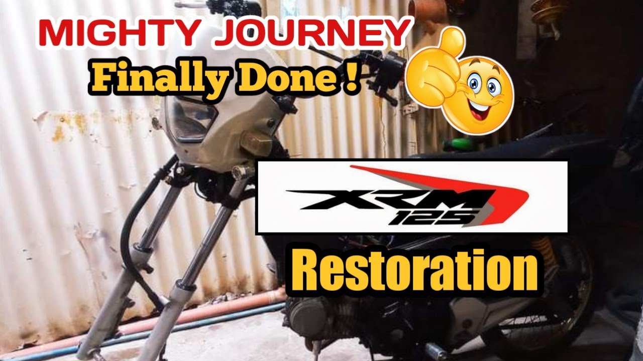 PART2😎XRM REPAINT FULLY RESTORATION | HONDA XRM125 | - YouTube