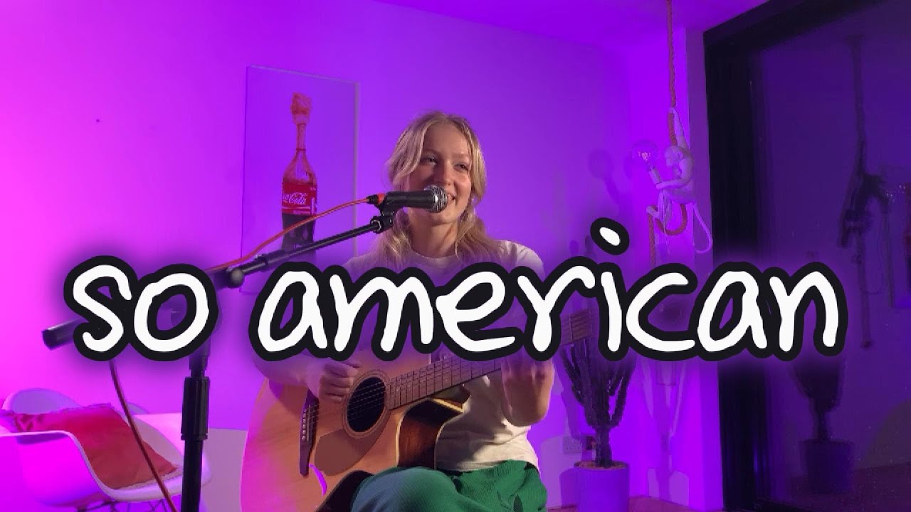So American - Olivia Rodrigo (Cover) - YouTube