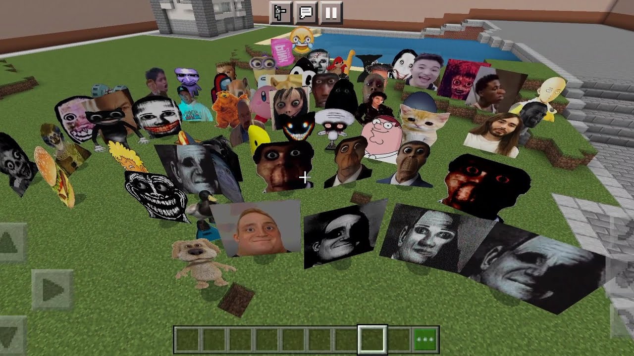 Too Much Nextbots in Minecraft pocket edition - YouTube