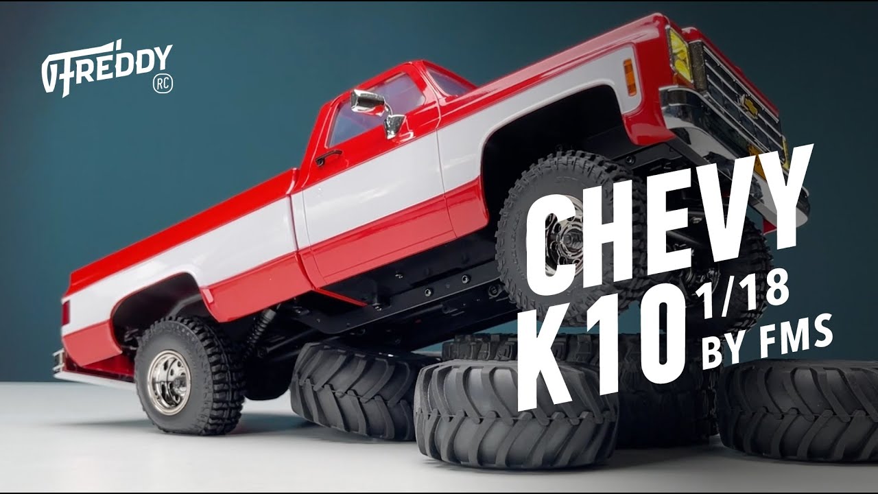 Chevrolet K10 by FMS. Oil-free shock absorbers create a realistic look ...