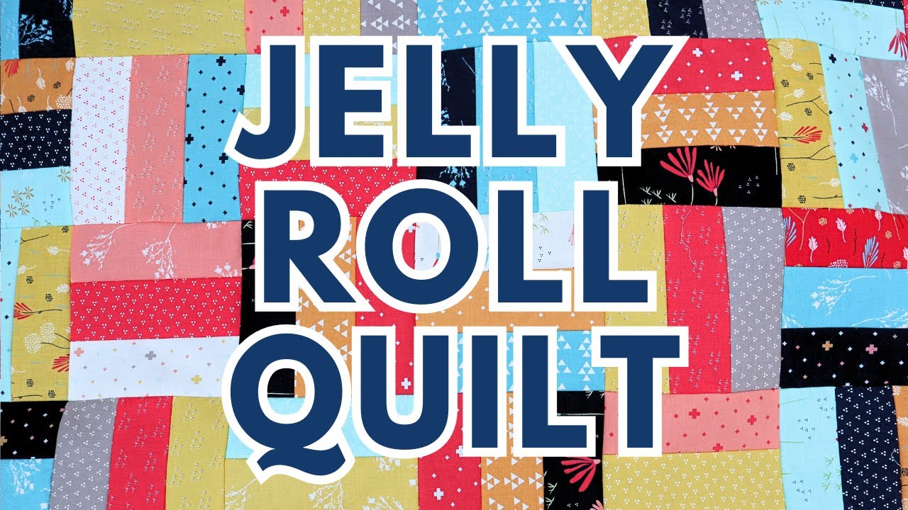 EASY Classic Quilt Pattern Using Just One Jelly Roll - YouTube