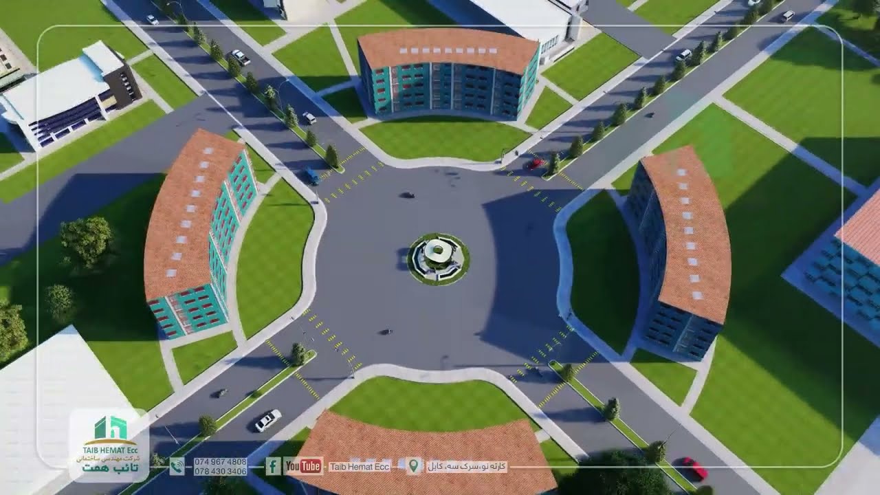 Town Masterplan in New Developmental Area of Charikar, Parwan - YouTube