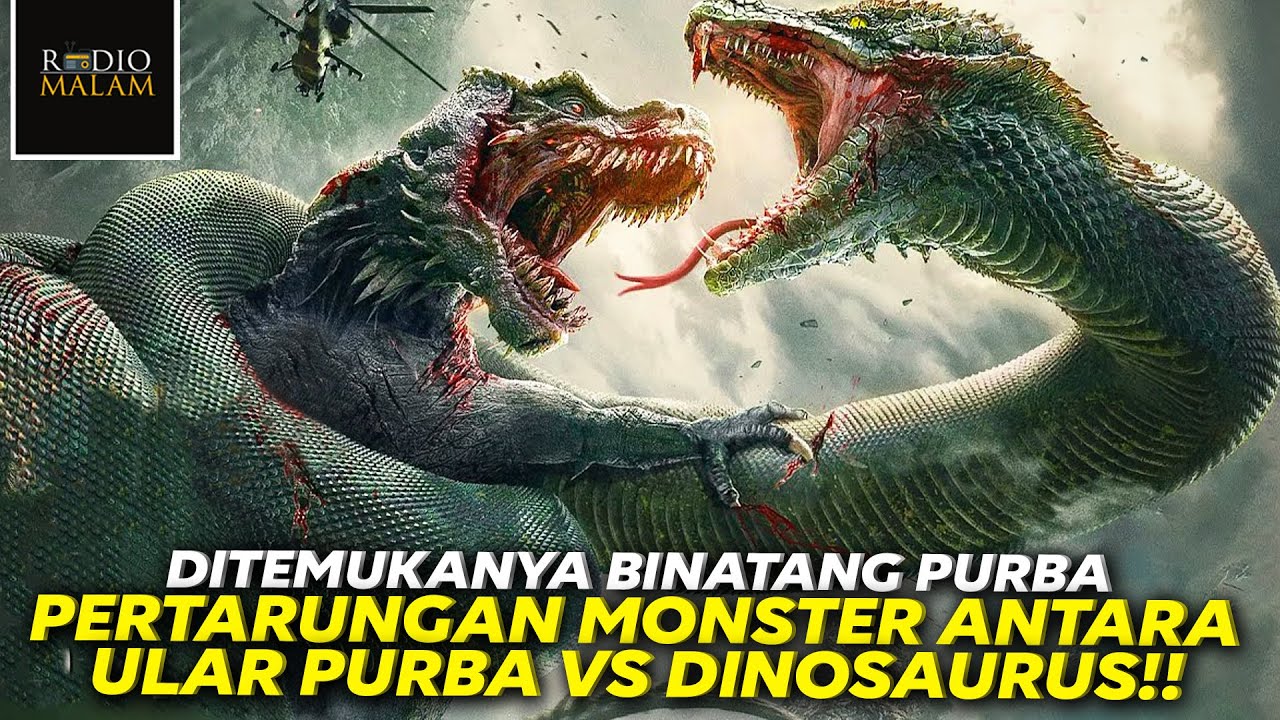 ULAR PURBA VS DINOSAURUS - Alur Film Hewan Ganas Terbaru (2022) - YouTube