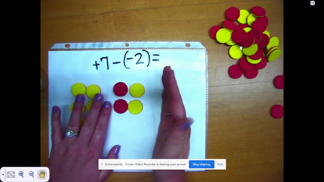 Subtracting Integers With Counters YouTube subtracting-integers-with-counters-youtube