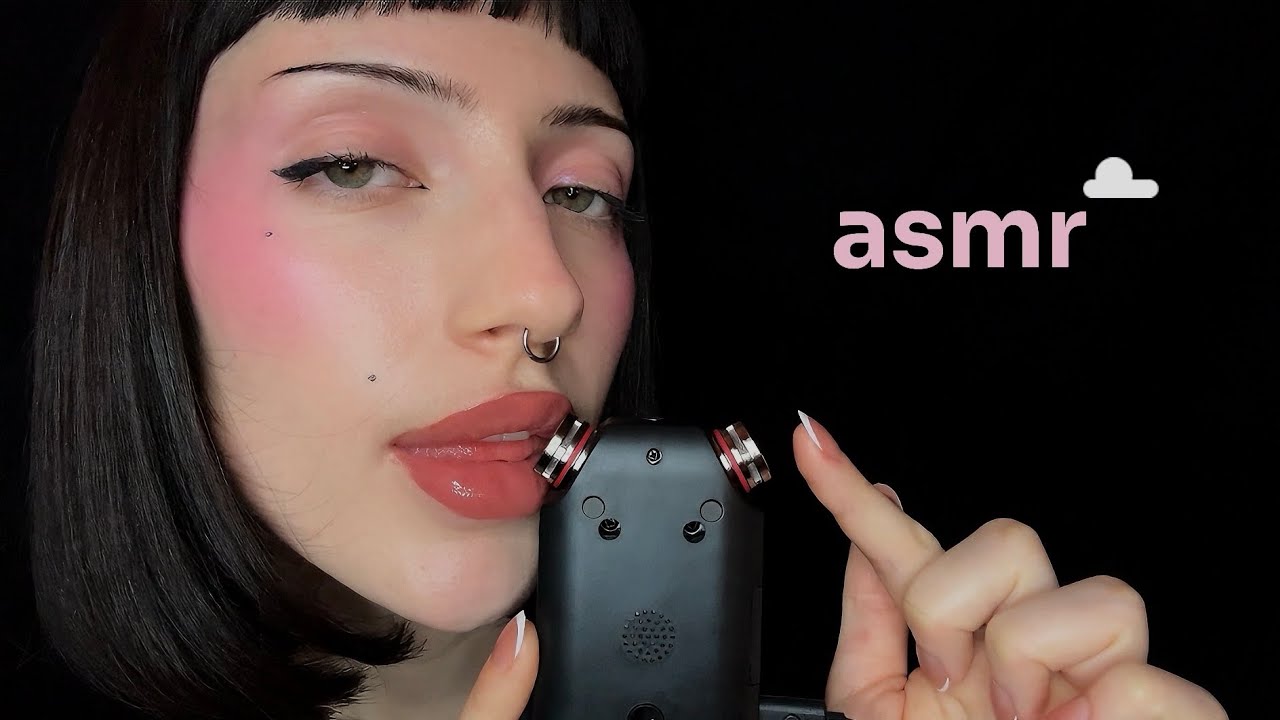 Soft Mouth Sounds w/ Mic touching ASMR (no talking) - YouTube