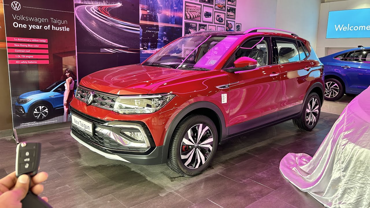 VW Taigun GT Plus 1.5 Tsi 2023 Onroad price and features ️ Powerful Suv ...