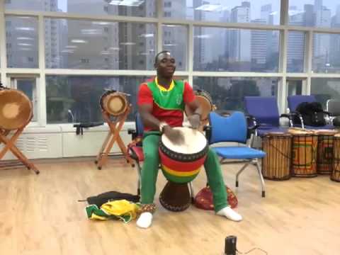 harouna dembele djembekan in korea 2013 - YouTube