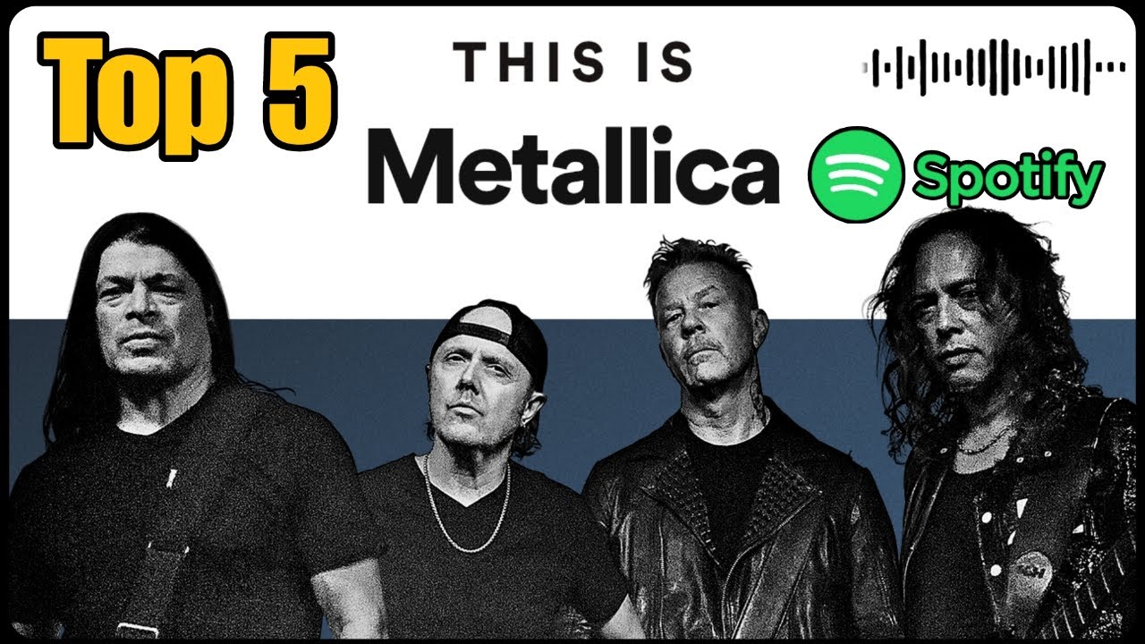 ¡Analizamos el Top 5 de Metallica en Spotify! ¿Estás de acuerdo con ...