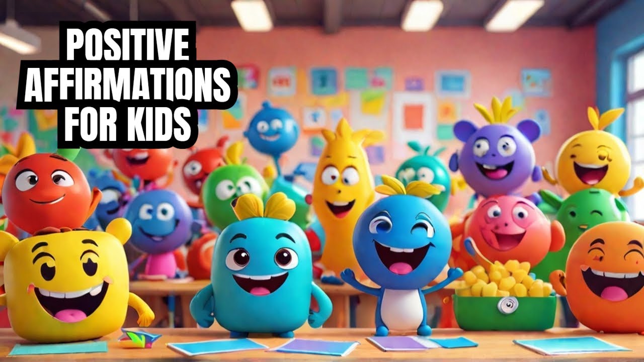 kids Cartoon Motivation. I AM AFFIRMATION. - YouTube