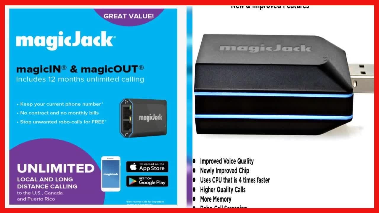 MagicJack New 2022 VOIP Phone Adapter Portable Home And On The Go magicjack-new-2022-voip-phone-adapter-portable-home-and-on-the-go