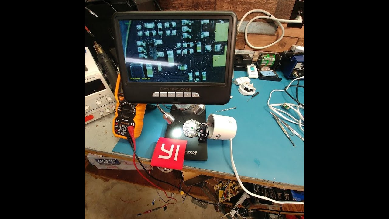 YI Outdoor Security Camera Waterproof, repair part 1 - YouTube