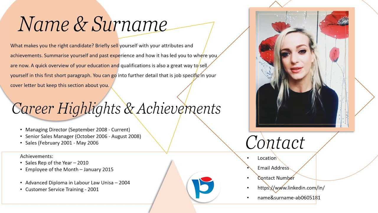 NEW – 3 In 1 Mini Resume, Mini Video Resume & Business Card! - YouTube