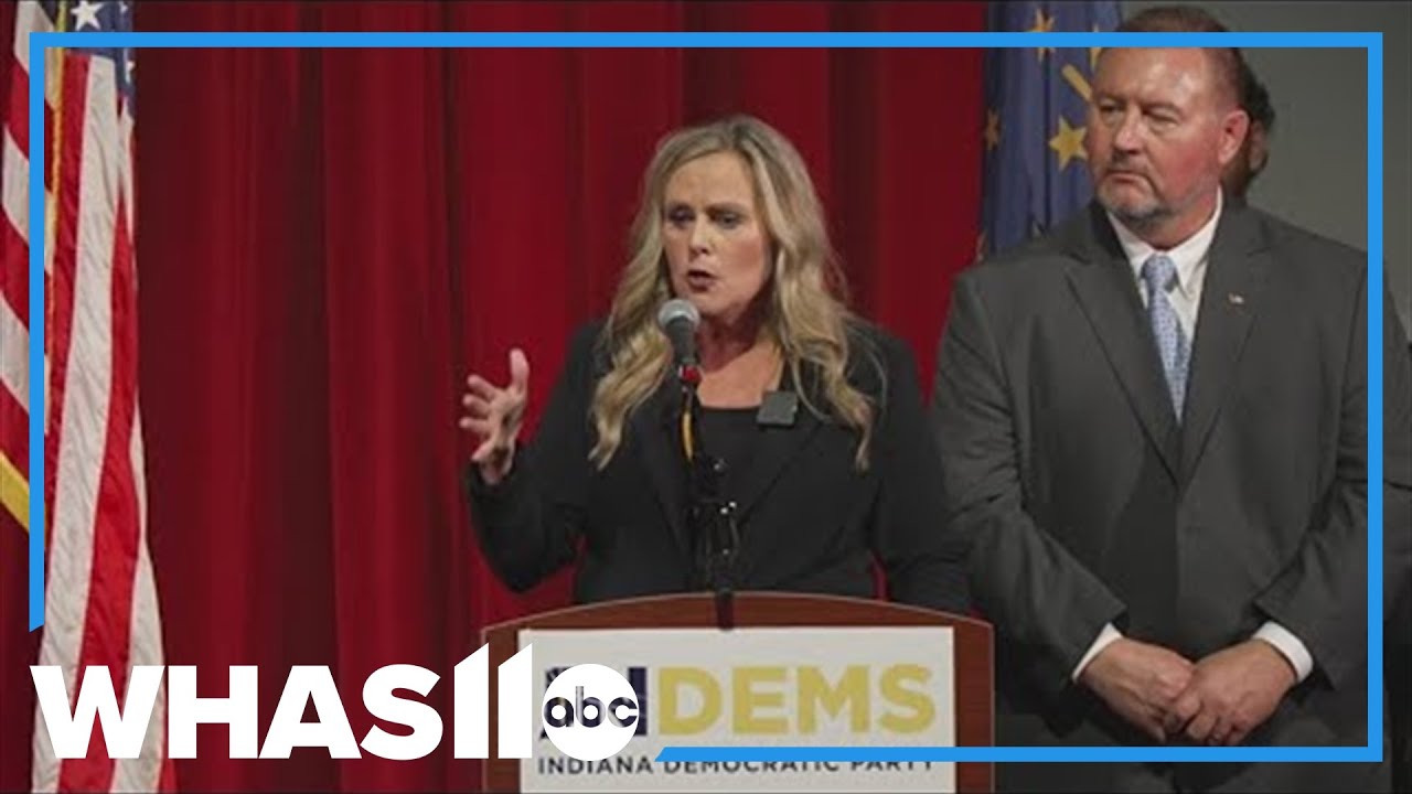 Jennifer McCormick concedes Indiana governor's race in emotional speech ...
